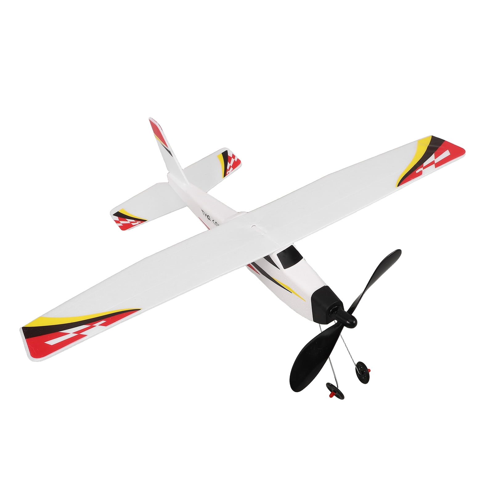 HOMEMAXS Rubber Band Powered Airplane Plastic Glider Planes Model Toy ...