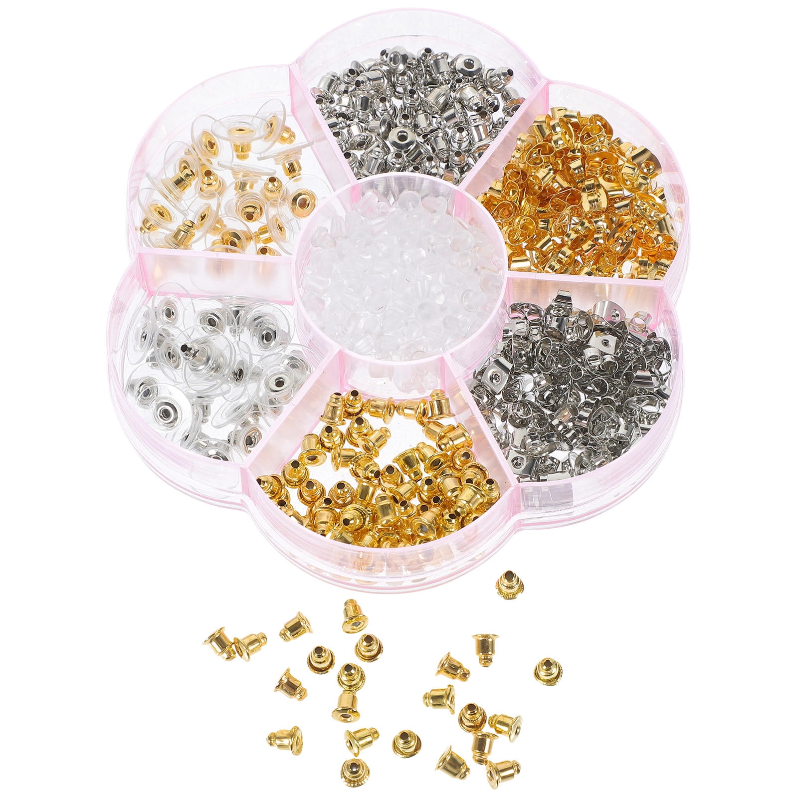 HOMEMAXS Safety Earrings Stoppers Findings Backs for Studs Plug Miss ...