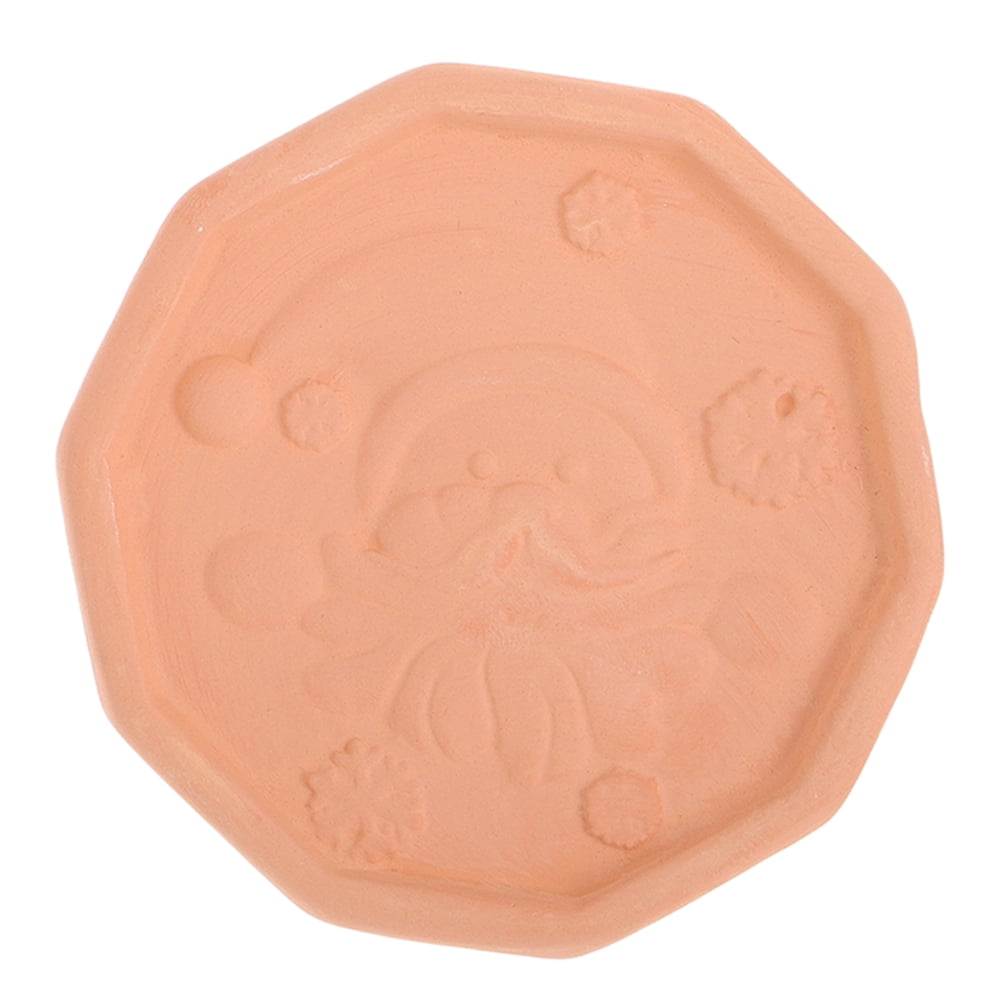 HOMEMAXS Santa Claus Brown Sugar Keeper Terracotta Brown Sugar Disc ...
