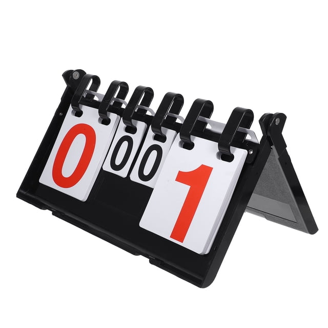HOMEMAXS Score Counter Board Flipping Scorekeeper Basketball Scoreboard ...
