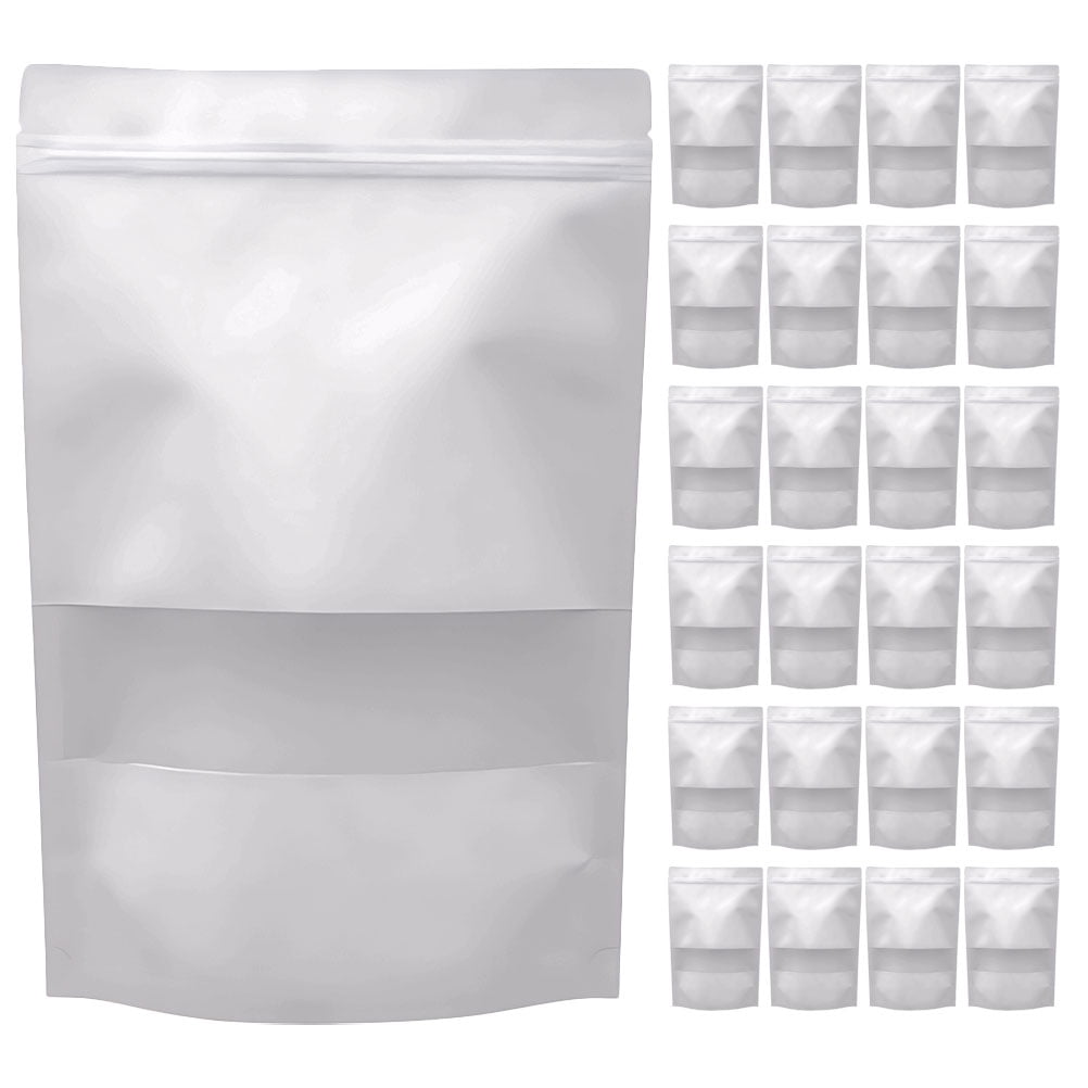 HOMEMAXS Self Sealing Food Packaging Bags with Transparent Window and ...