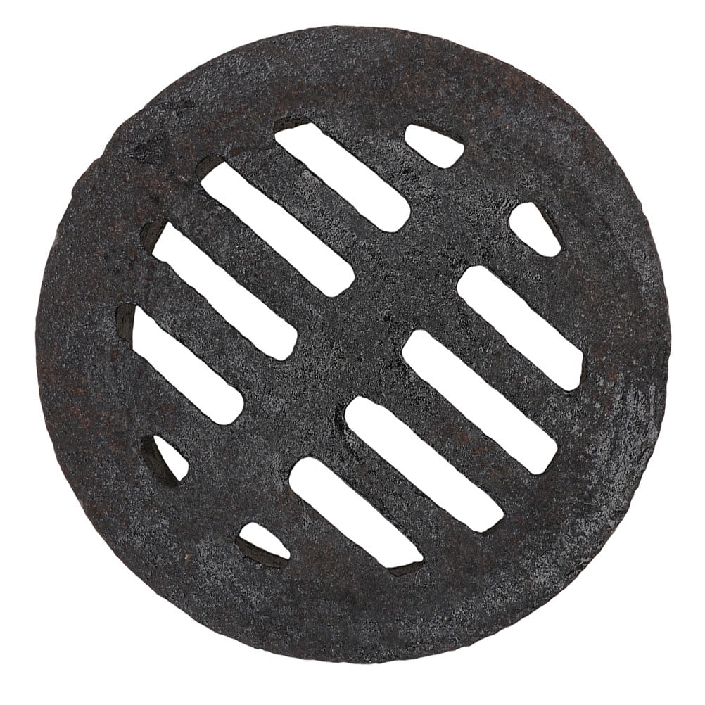 HOMEMAXS Floor Drain Cover Channel Grate City Trench Galvanized Black ...