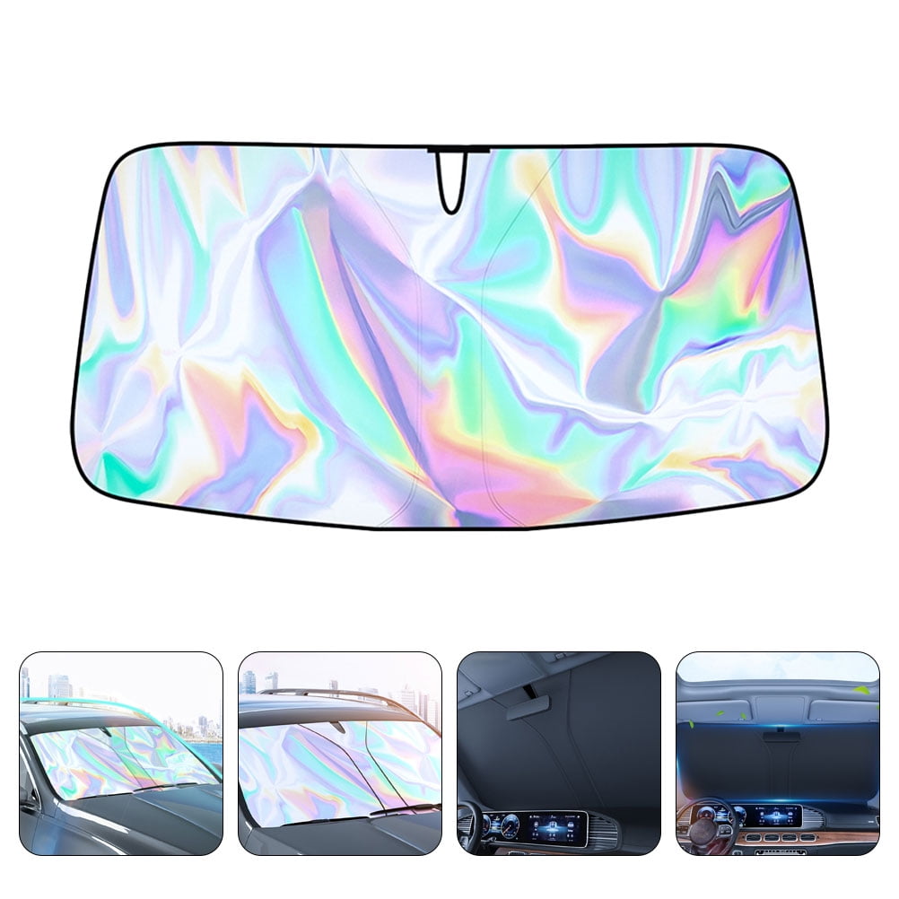 HOMEMAXS 1Pcs Rectangular Windshield Sunshade for Car Window Sun ...