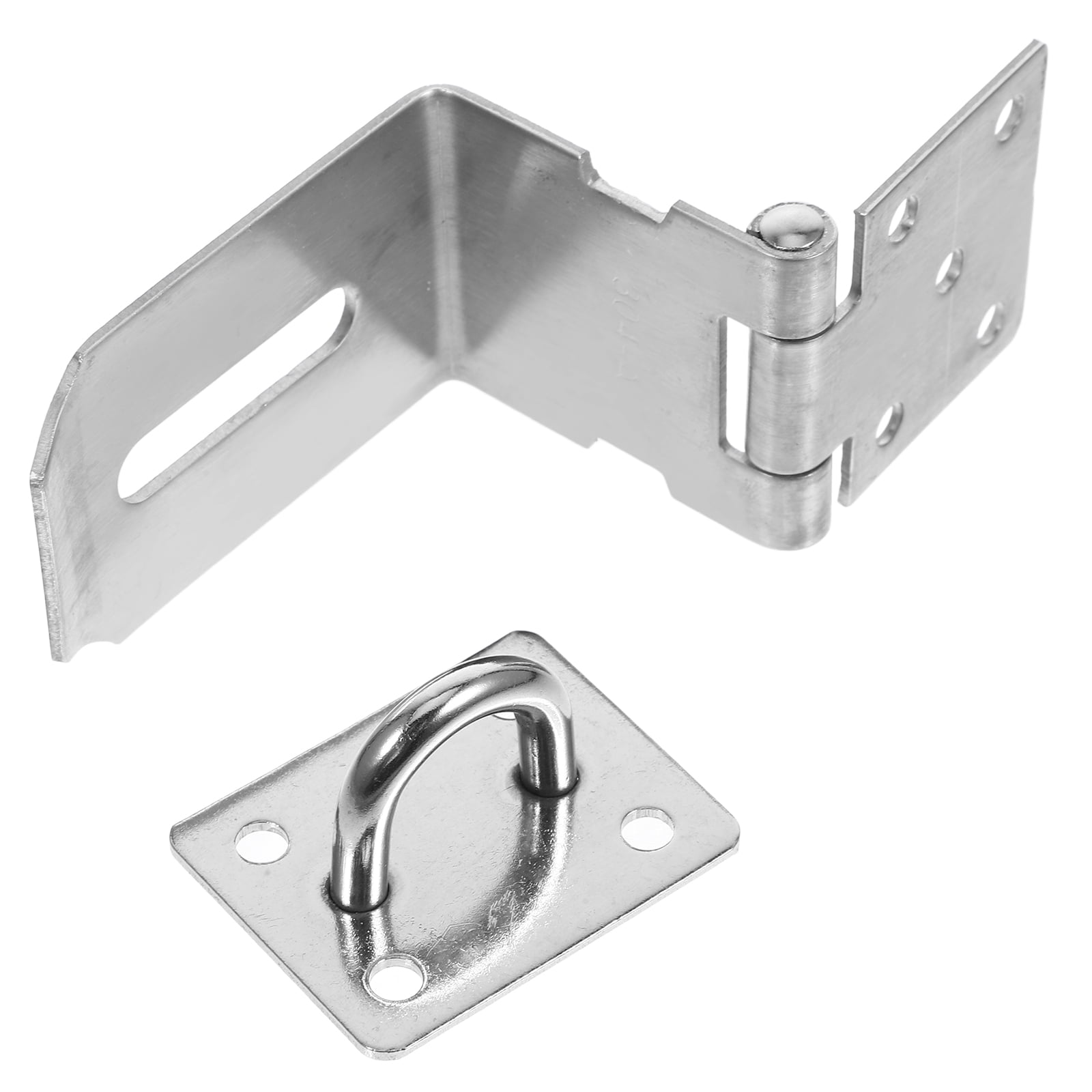 HOMEMAXS Shed Latch Door Lock Hasp Padlock Latch Outdoor Hasp Lock 4 ...