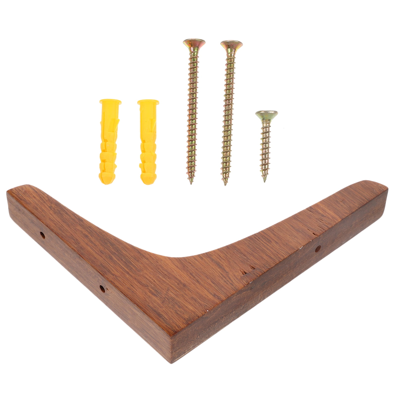 HOMEMAXS Shelf Bracket Heavy Duty Shelf Corner Bracket Floating Shelf ...