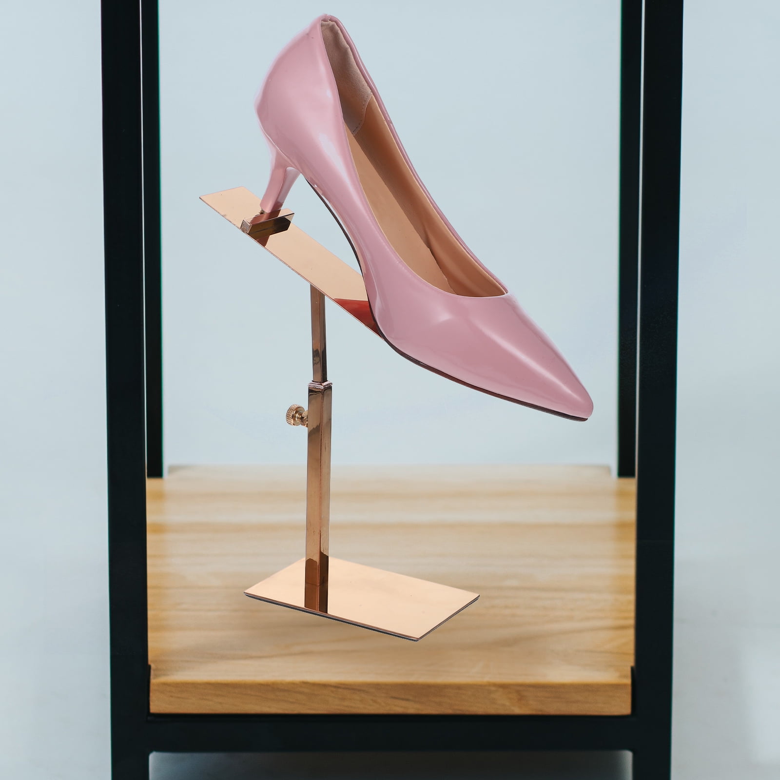 HOMEMAXS Shoe Display Stand High Heel Shoe Riser Sandals Display Stand ...