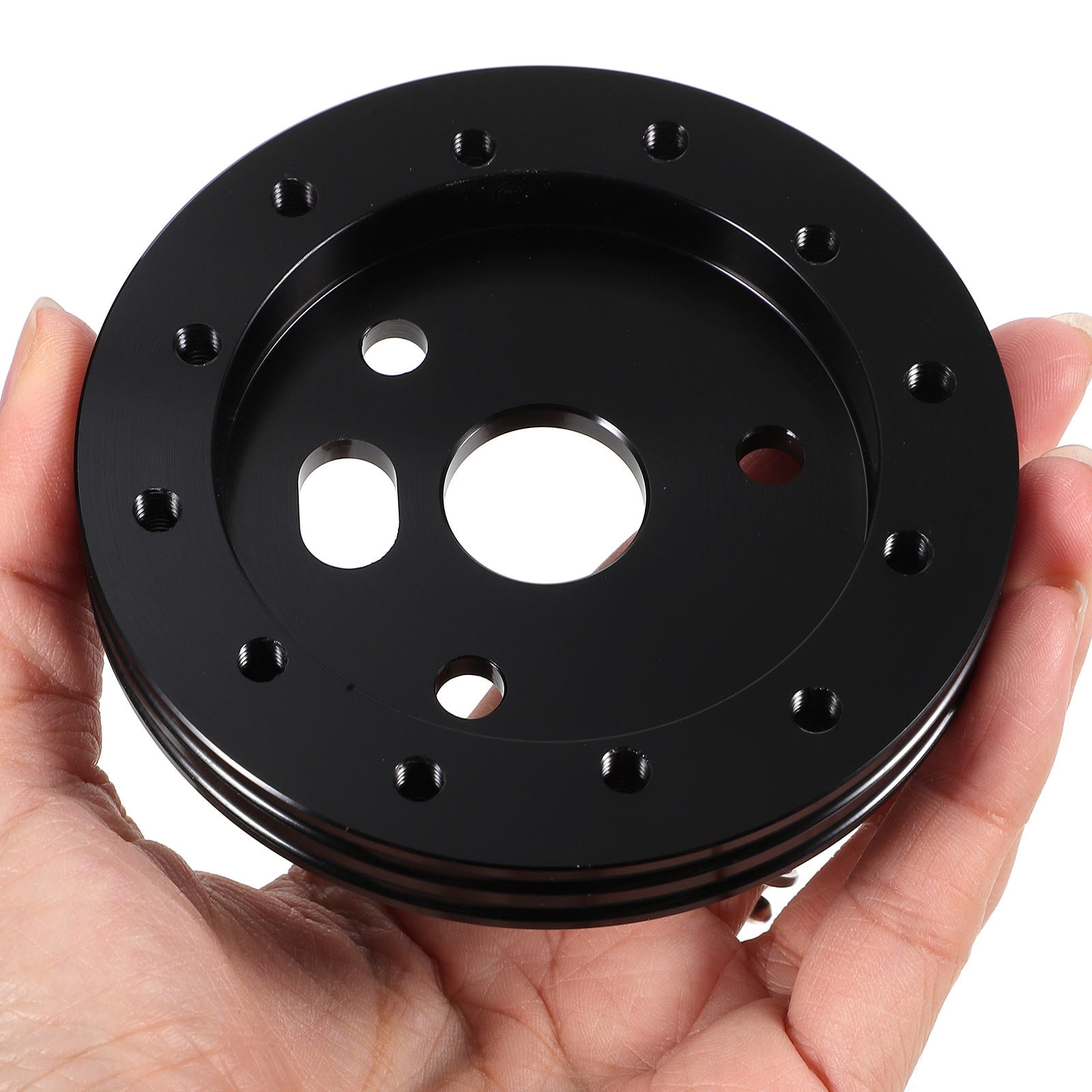 HOMEMAXS Short Hub Connector Billet Steering Wheel Adapter Gaming Black ...