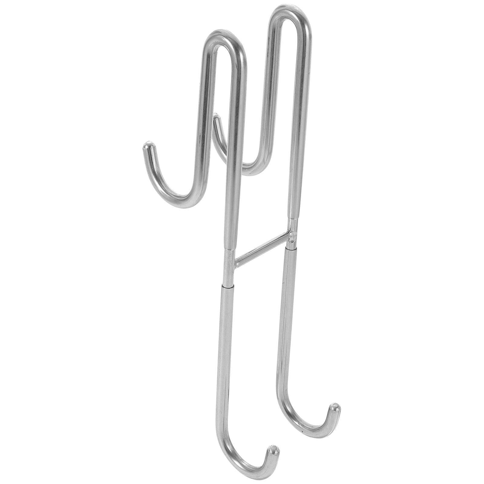 HOMEMAXS Over Shower Glass Door Hook Stainless Steel Shower Hook Towel Hanger Hook for Bathroom ...