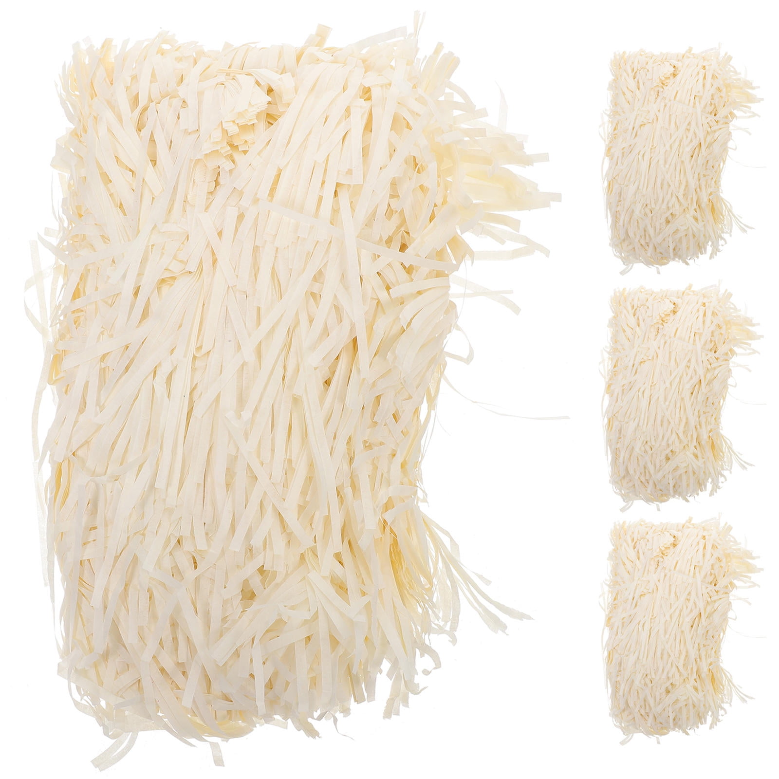 HOMEMAXS Shredded Tissue Paper for Decor Beige Bags of Gift Stuffing ...