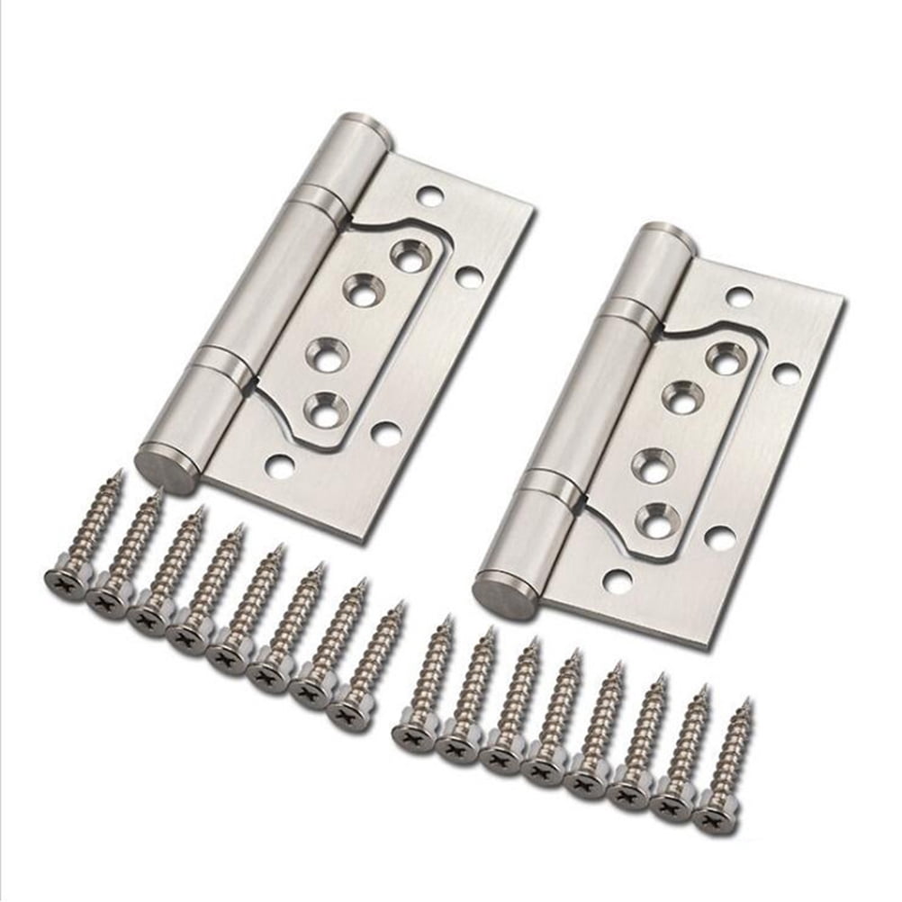HOMEMAXS Silent Hinge Hinge for Furniture Silver Hinge 10.00X5.00X1 ...