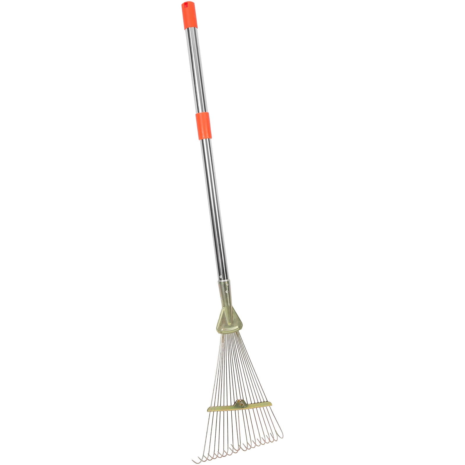 HOMEMAXS Silver Stainless Steel Portable Garden rake for Daily Use ...