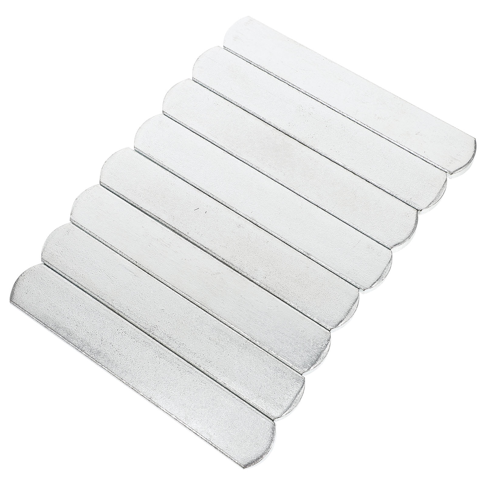 HOMEMAXS Silver Steel Weighted Plates for Adjustable Weight Vests and ...