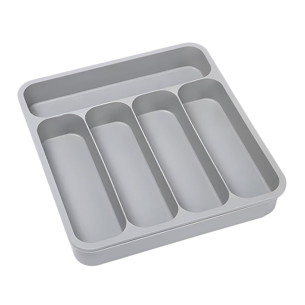 HOMEMAXS Silverware Drawer Organizer Utensil Tray Drawer Organizer ...