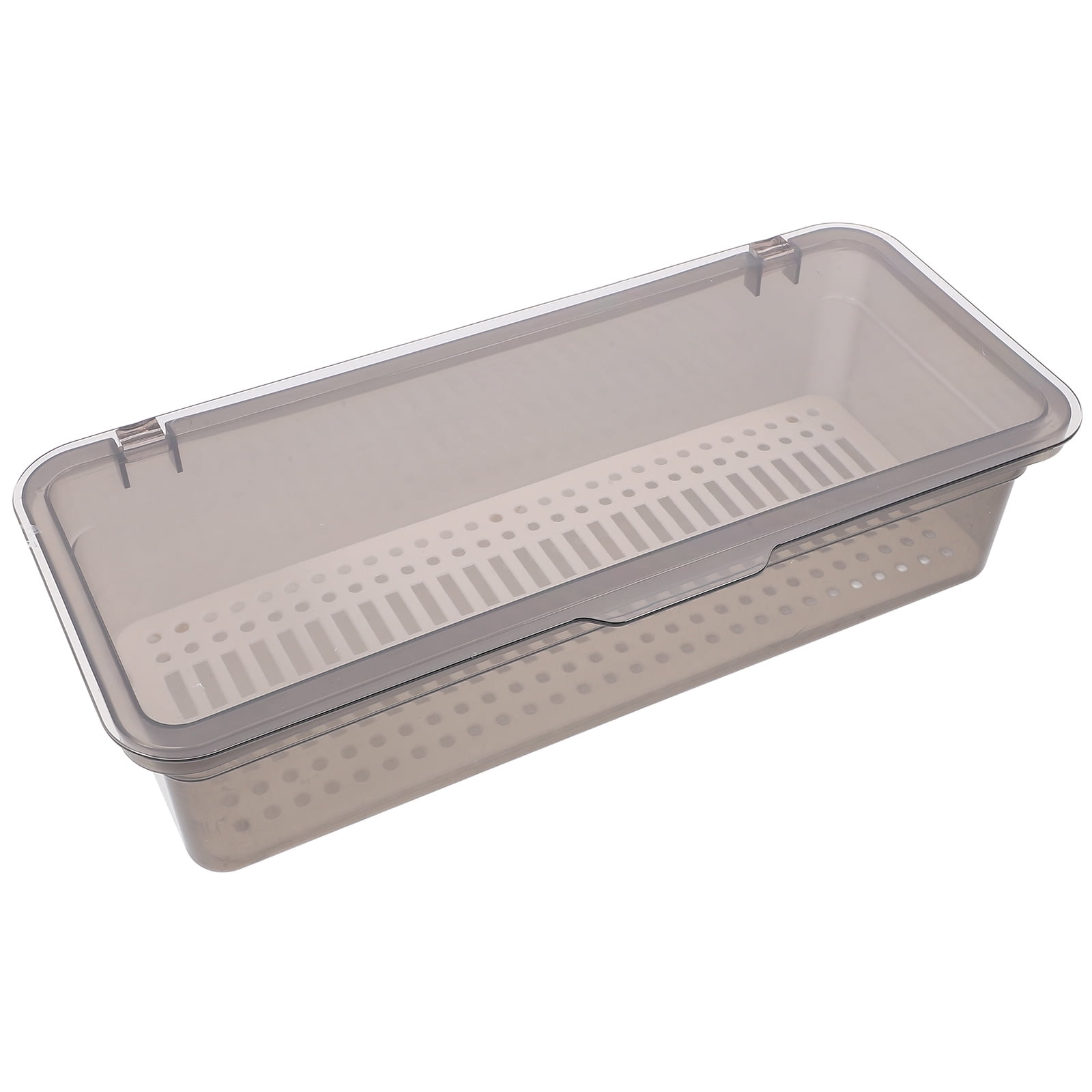 HOMEMAXS Silverware Storage Box Chest Flatware Tray With Lid Chopstick ...