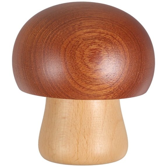 HOMEMAXS Simple Mushroom Shaped Music Box Portable Wood Music Box ...