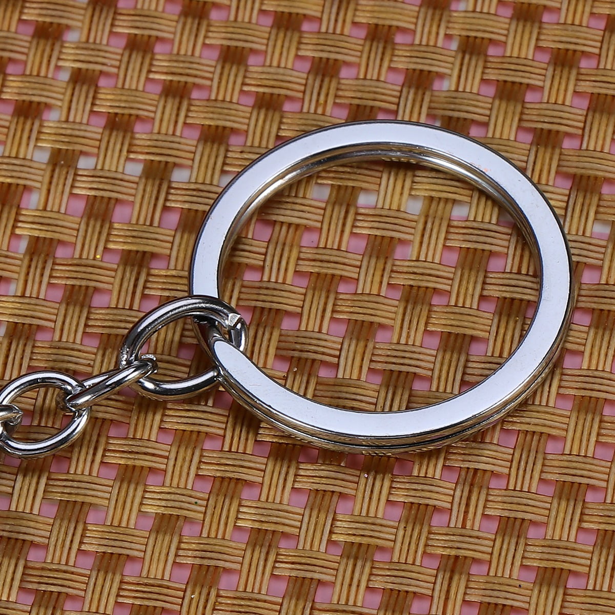 Simple Stylish Letter B Key Chain Zinc Alloy Silver Color Perfect for ...