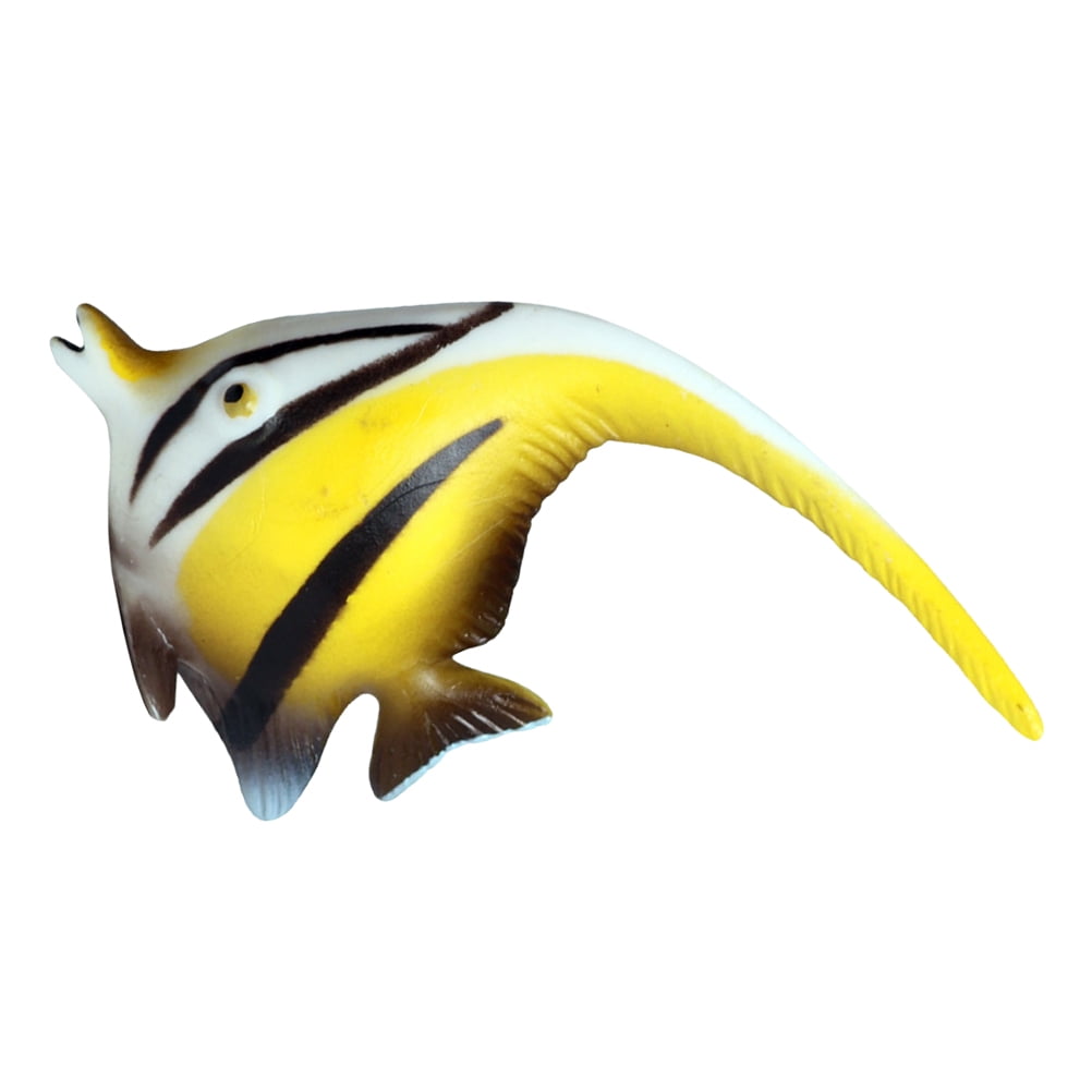Simulation Angelfish Model Artificial Fish Angelfish Prop Decoration ...
