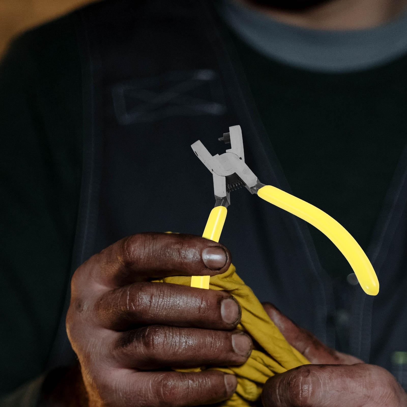 HOMEMAXS Single Hole Punch Metal Hole Punch Device Paper Hole Puncher ...