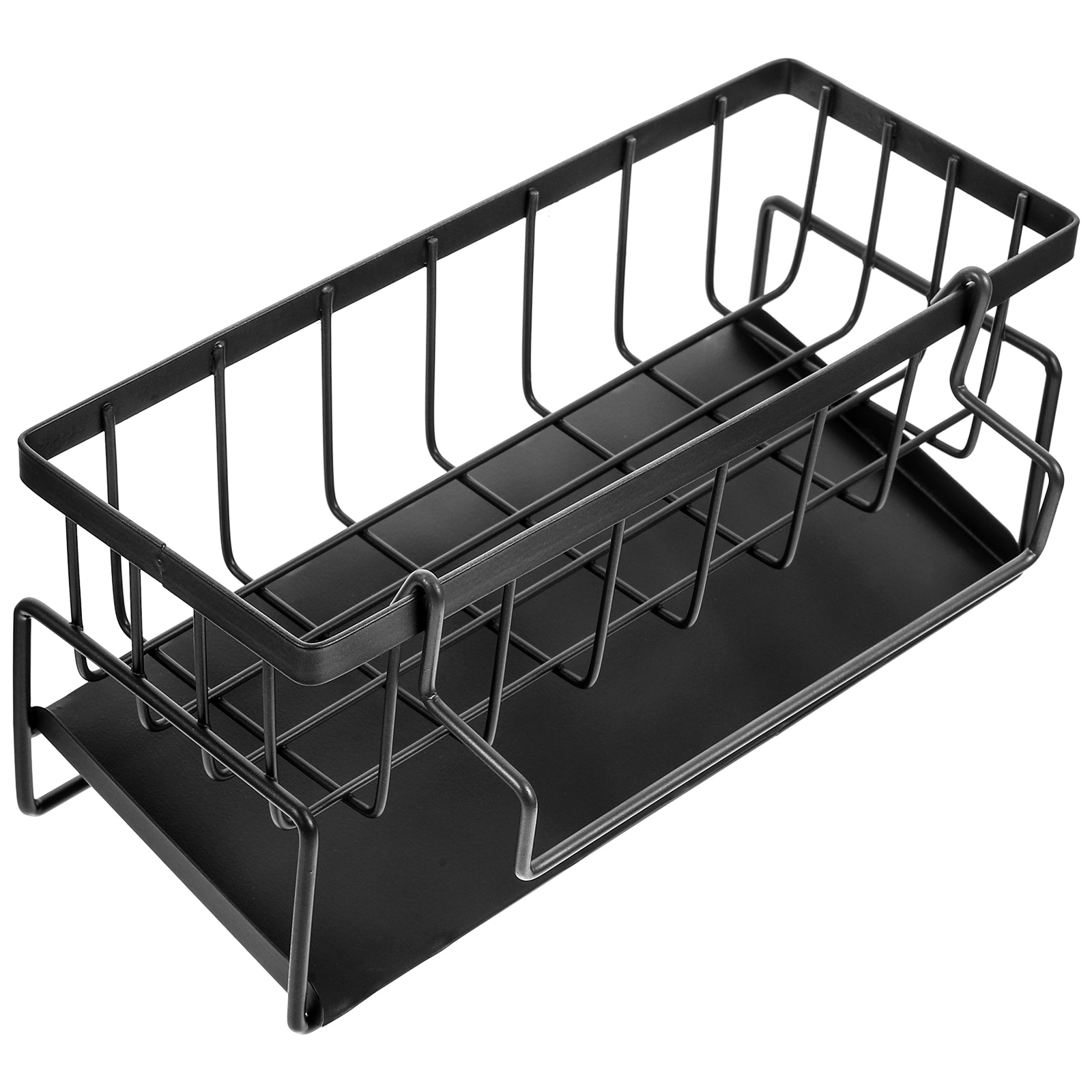 HOMEMAXS Sink Drainer Rack Water Trough Kitchen Stuff Cutlery Organizer ...