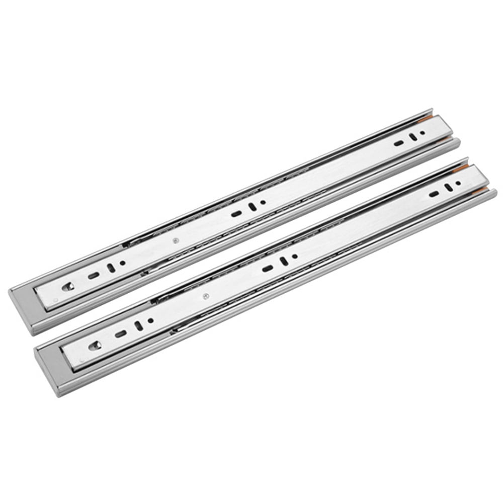 HOMEMAXS Slider Damping Rails Drawer Slides Three Sections Guide Man ...