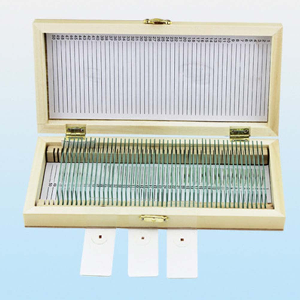 VERDANVERSE Microscope Specimen Slides Wooden Specimen Slide Storage ...