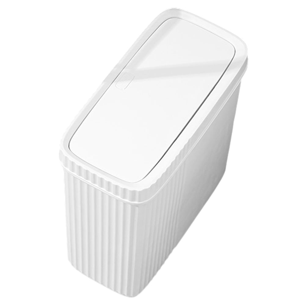 HOMEMAXS Slim Garbage Container Trash Can Garbage Bin Simple Waste Bin ...