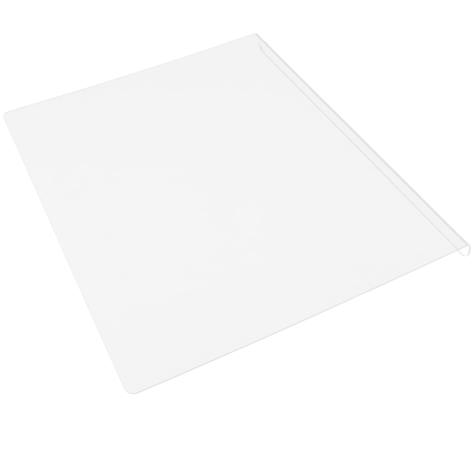 HOMEMAXS Small Acrylic Cutting Board Clear Mats Block Cheese Holder for ...