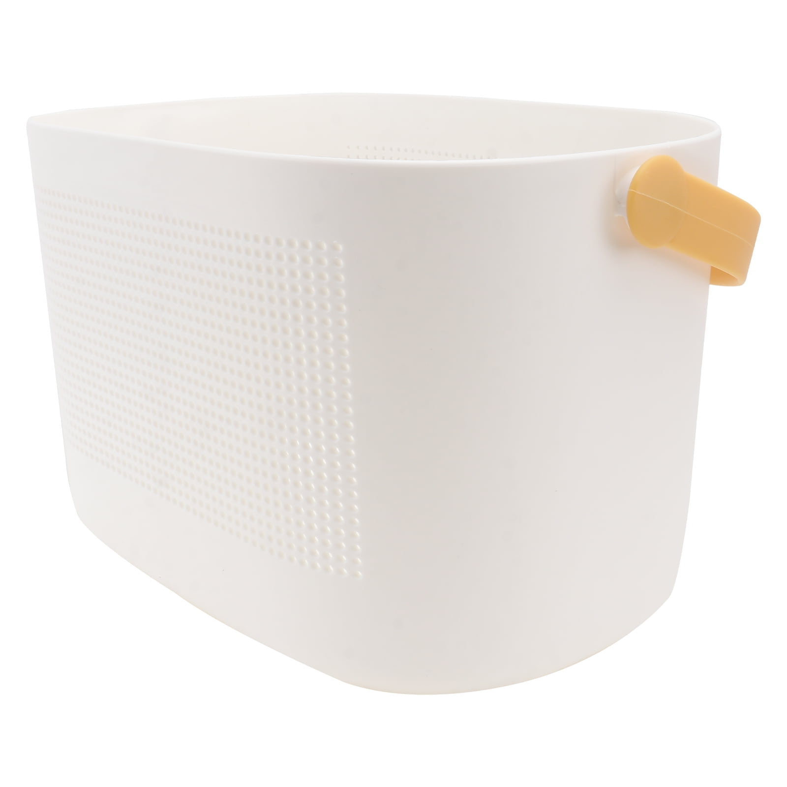 HOMEMAXS Small Basket Bath Basket Handle Design Storage Basket 30x19cm ...