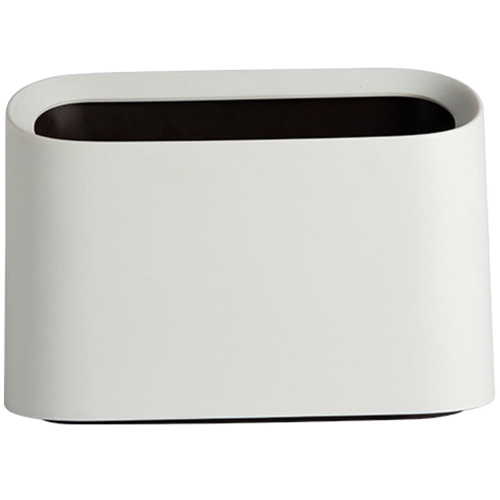 HOMEMAXS Small Garbage Can Mini Desk Trash with Lid Countertop Office ...
