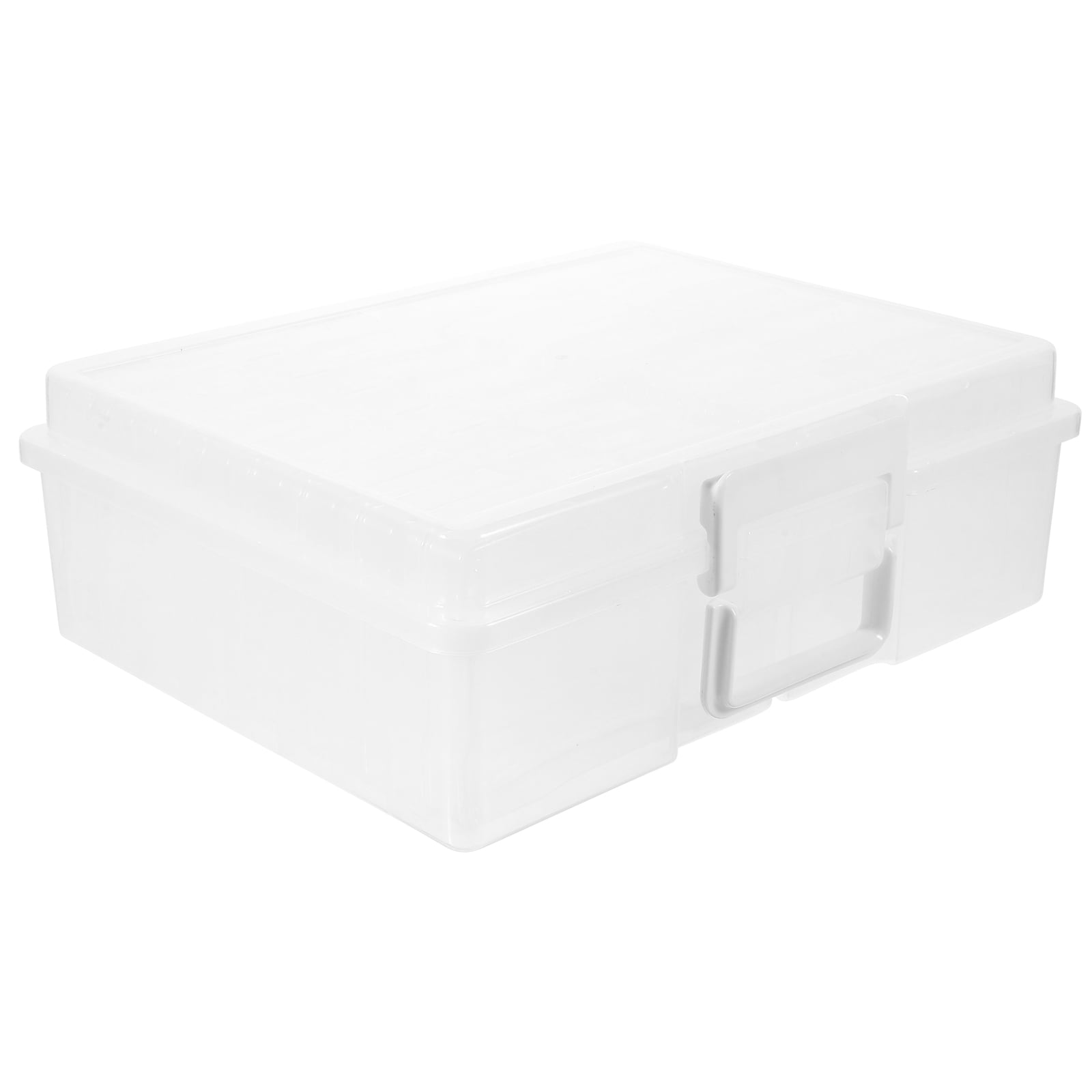 HOMEMAXS Small Objects Organizer 4x6 Inch Photo and Storage Box ...