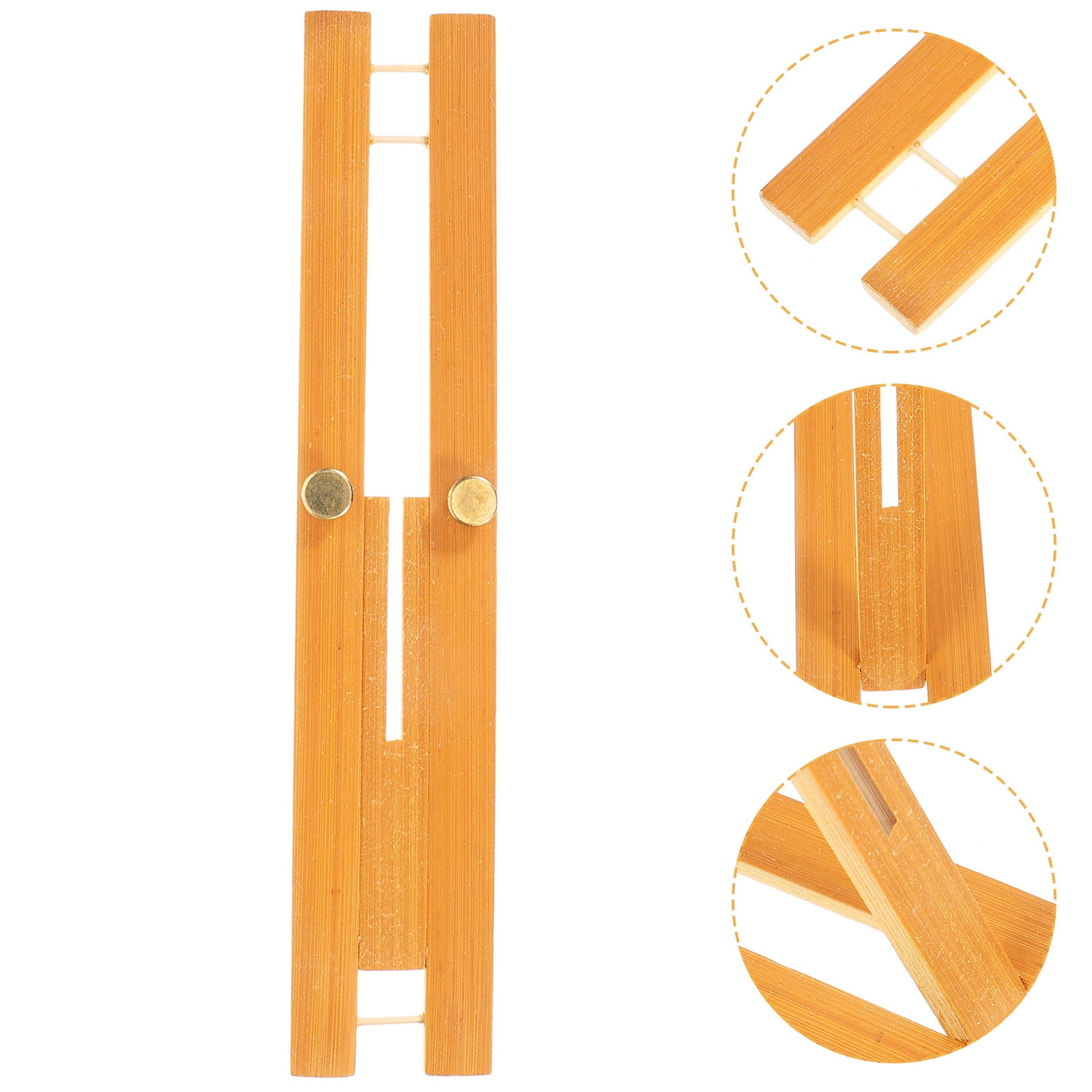 HOMEMAXS Small Round Fan Stand Fan Display Stand Women's 22.5x4.5cm ...