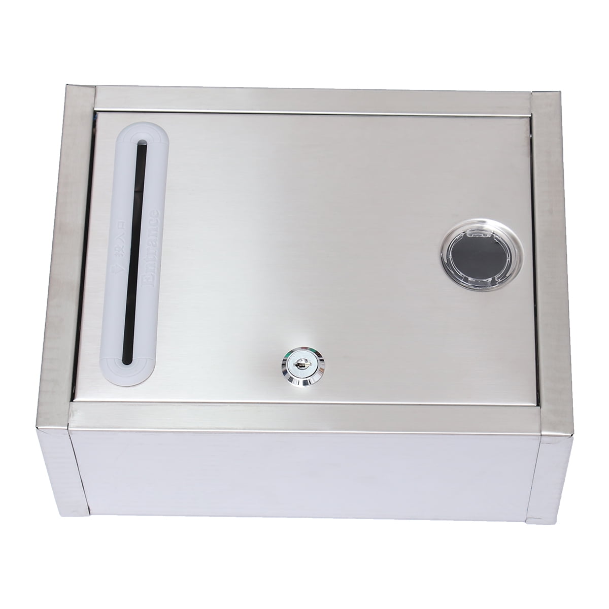 HOMEMAXS Small Suggestion Mailbox Stainless Steel Complaint Suggestion ...