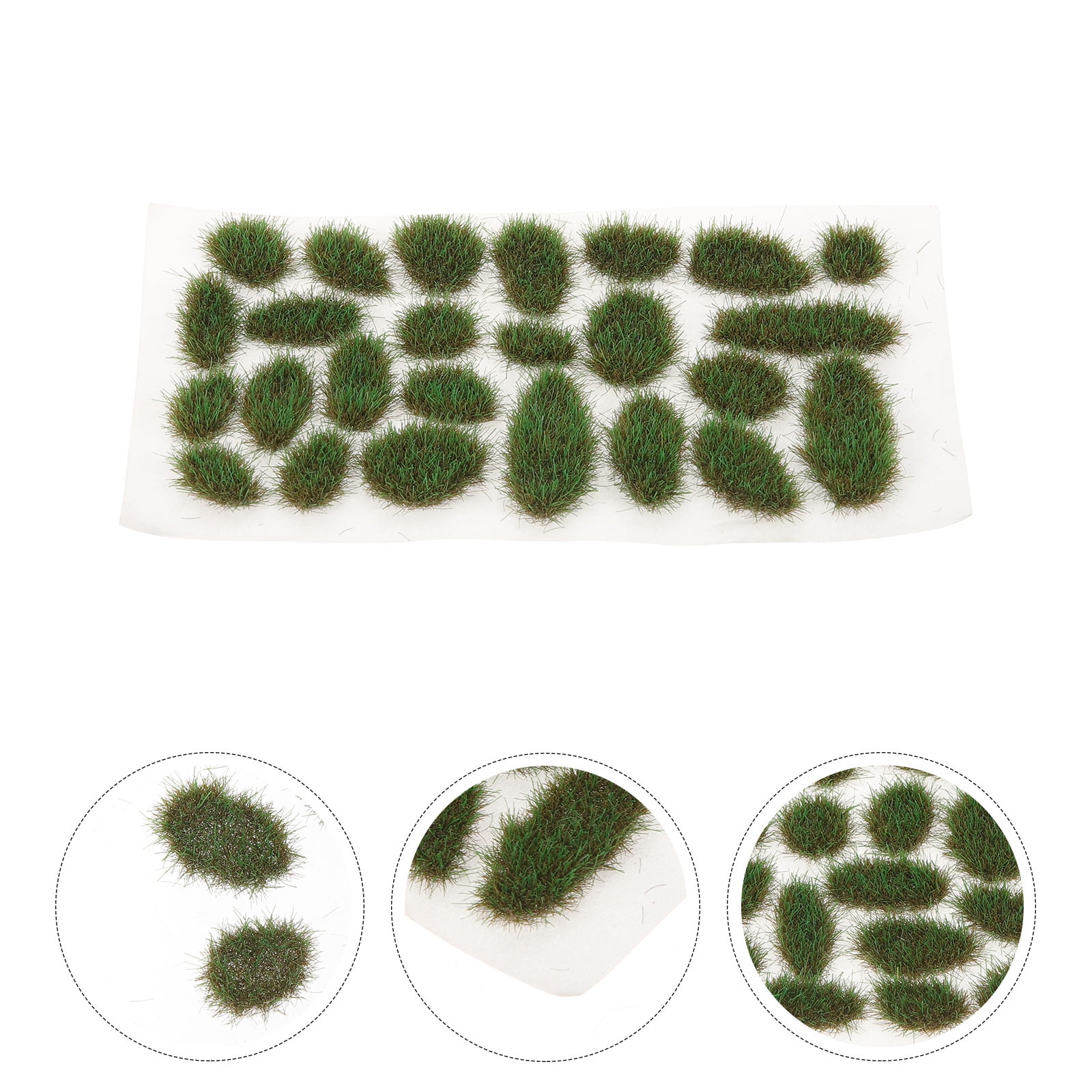 HOMEMAXS Small Terrains Diorama Supplies Fake Grass for Crafts Model ...