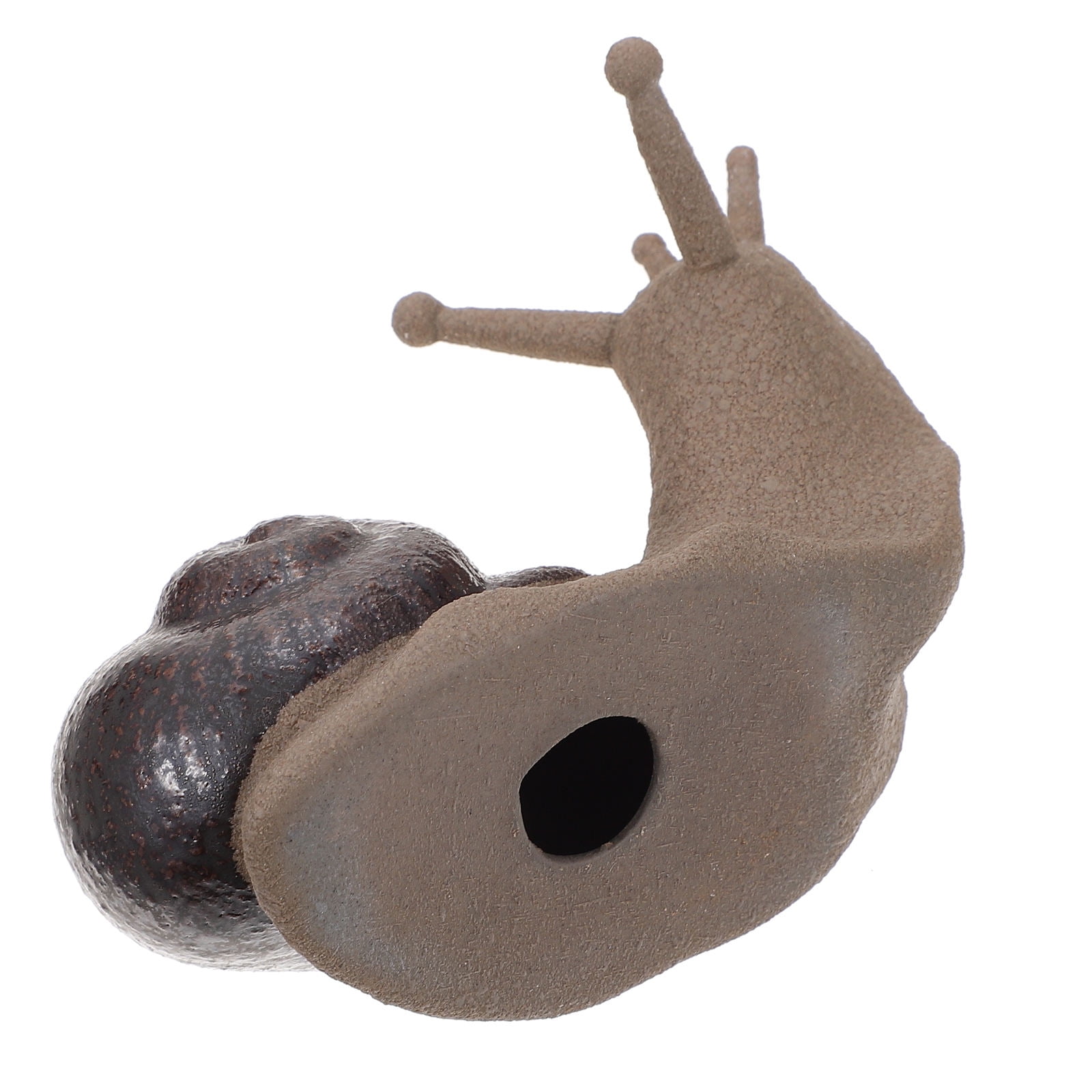 HOMEMAXS Snail Figurine Decorative Garden Figures Ceramics Statue ...
