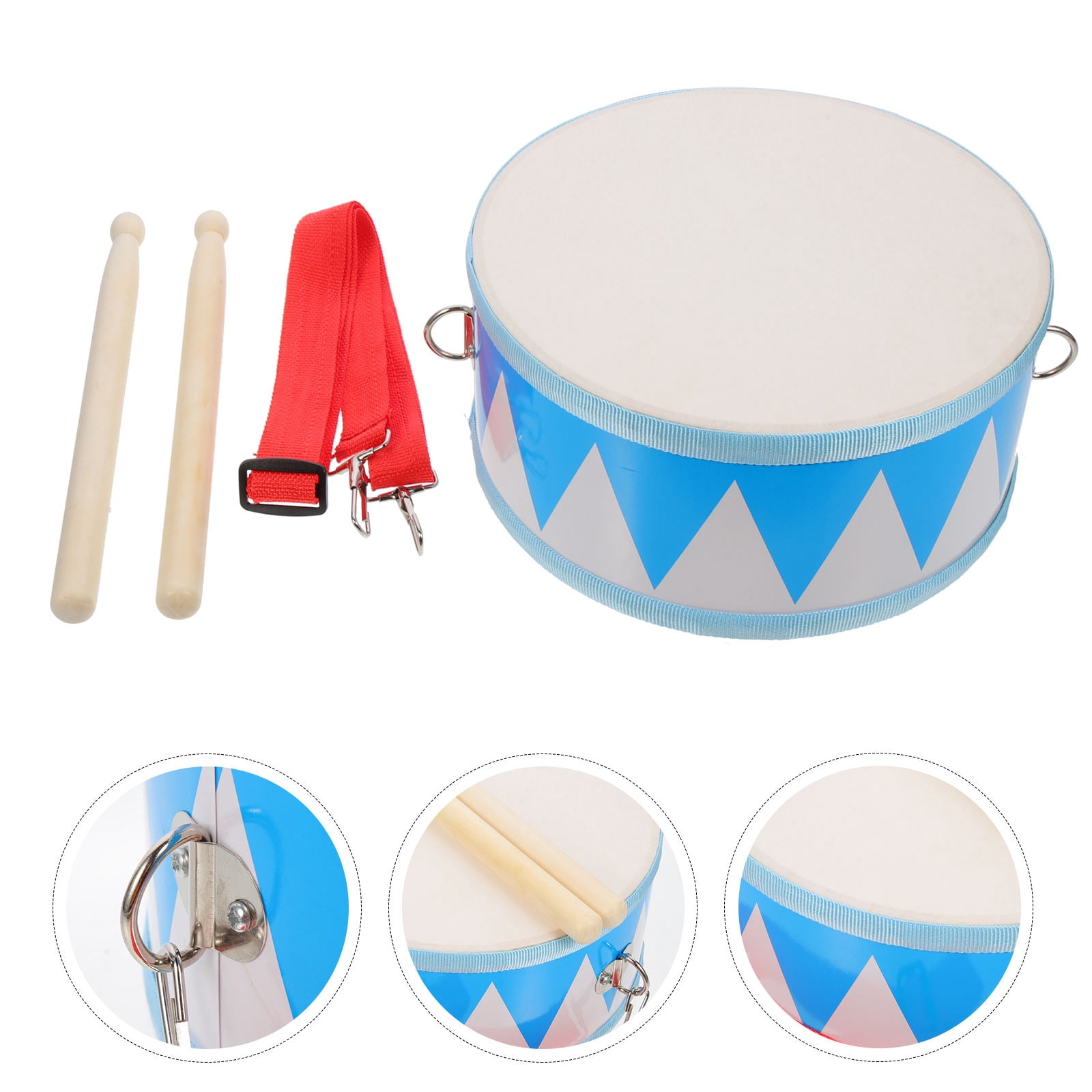 HOMEMAXS Snare Drum for Kids Music Instrument Kit Birthday Preschool Student - Walmart.com