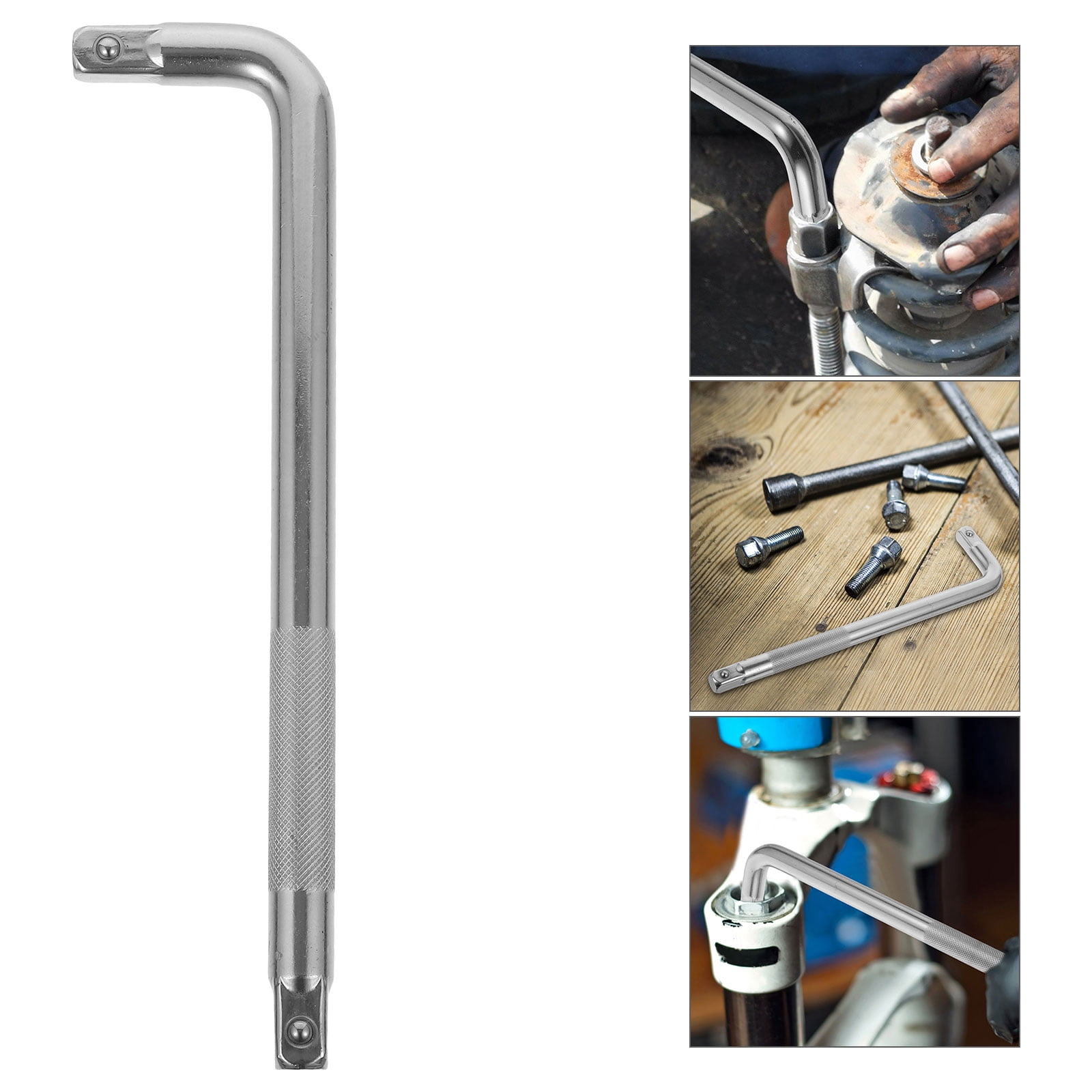 HOMEMAXS Socket Wrench Extension Ratchet Extender Socket Wrench Drive ...