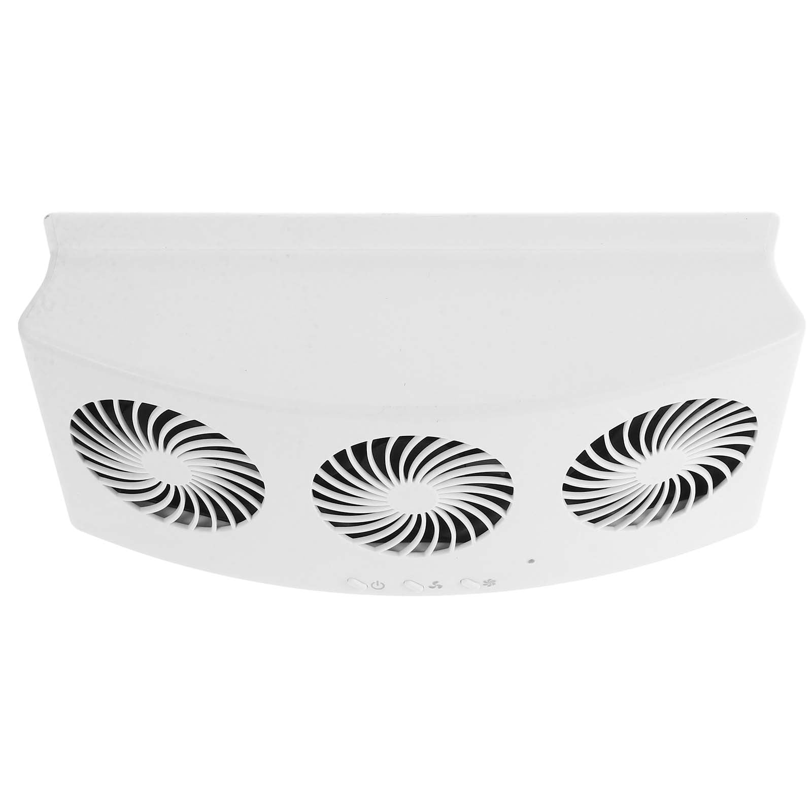 HOMEMAXS Solar Car Window Vent Fan Auto Powered Car Fan Car Exhaust Fan ...