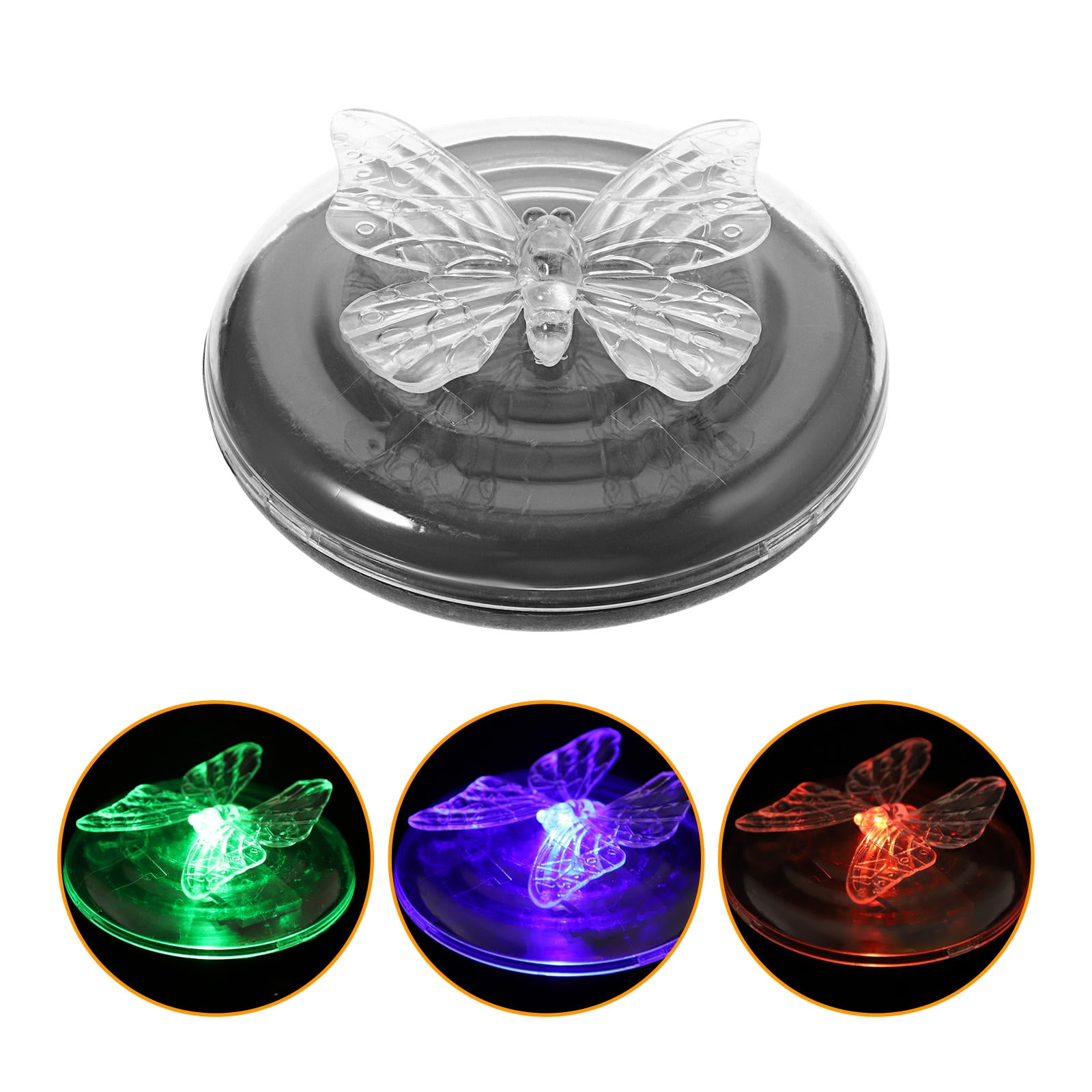 HOMEMAXS Solar Floating Light for Pool Changing Waterproof Plastic Lamp ...