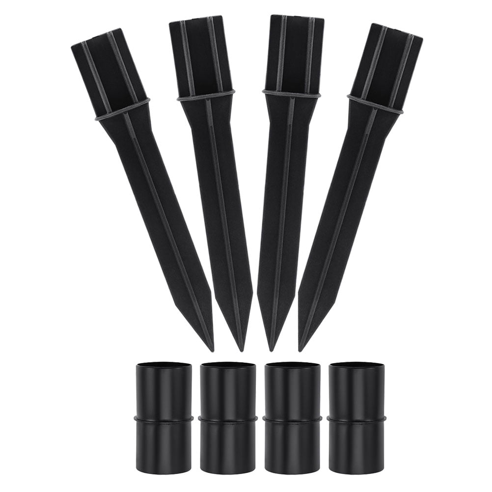 Solar Light Stakes Replacement Parts Ground Lawn Landscape Work Black ...