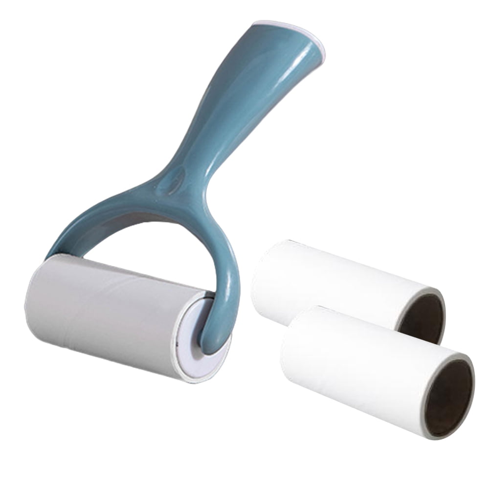Solid Color Roller Hair Remover Adhesive Lint Brush Rollers Blue ...