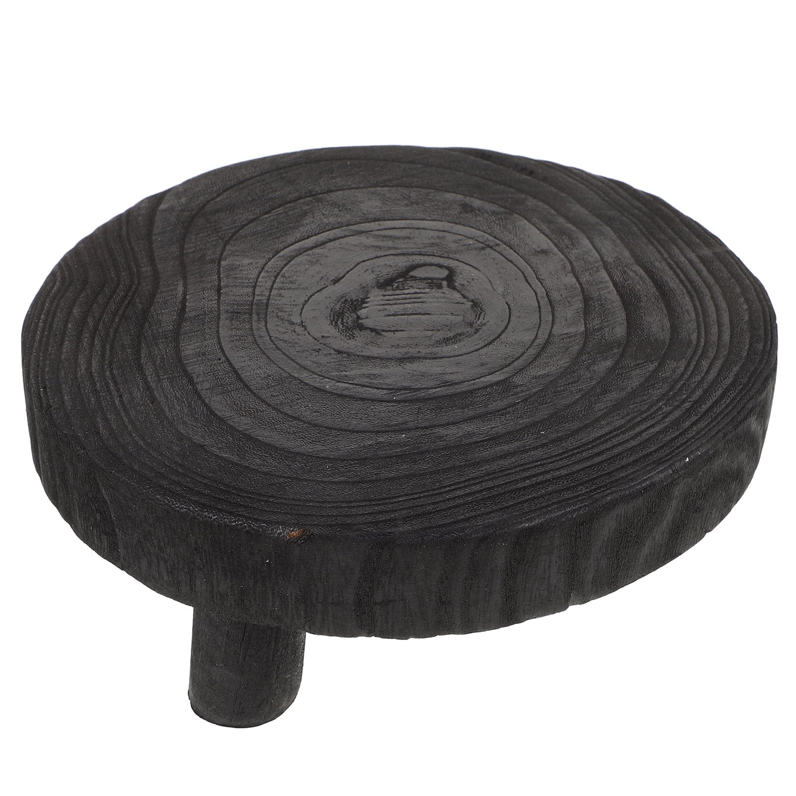 HOMEMAXS Solid Wood Pallet Riser Small Indoor Plant Stand Modern Decor ...