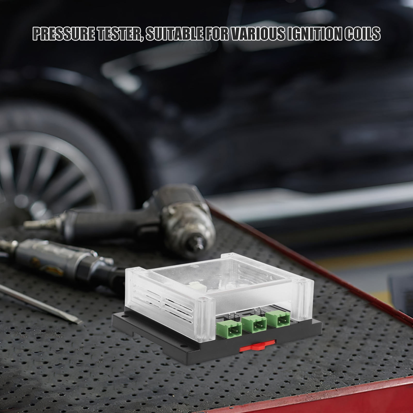 HOMEMAXS Spark Plug Tester Automotive Engine Ignition Plug Analyzer ...