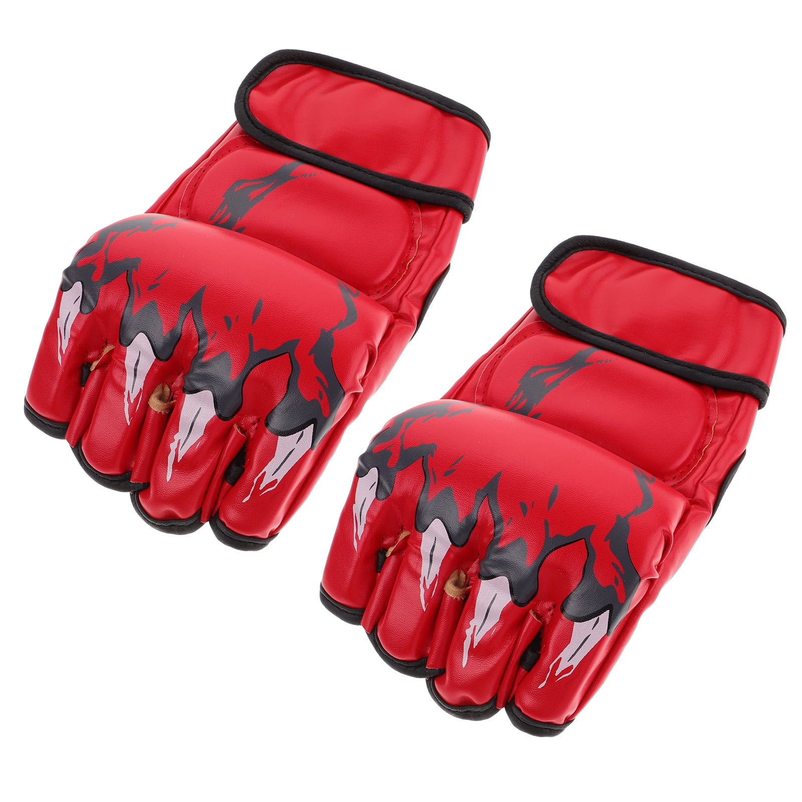 HOMEMAXS Sparring Gloves White Boxing Kid Men Kids Mittens for Child ...
