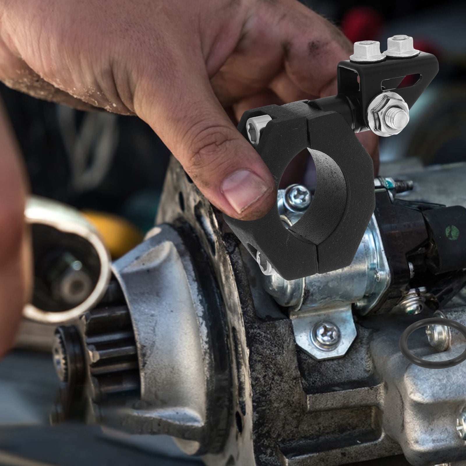 HOMEMAXS Spotlight Mount Motorcycle Spotlight Mounting Bracket Aluminum ...