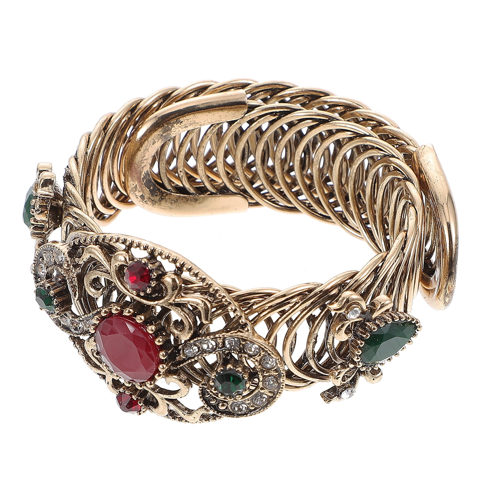 HOMEMAXS Spring Bracelet Open Armlet Bracelet Wide Arm Decoration ...