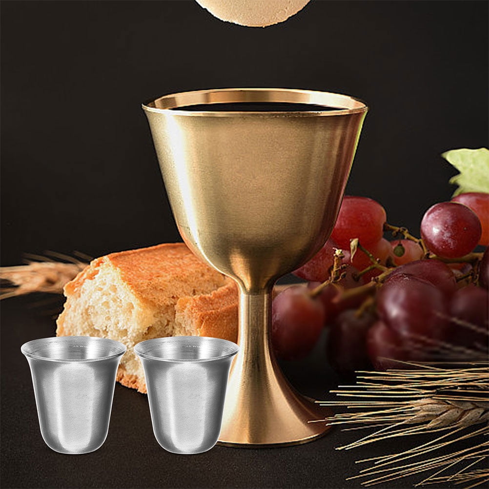 Stackable Stainless Steel Communion Cups for Religious Use Portable and ...