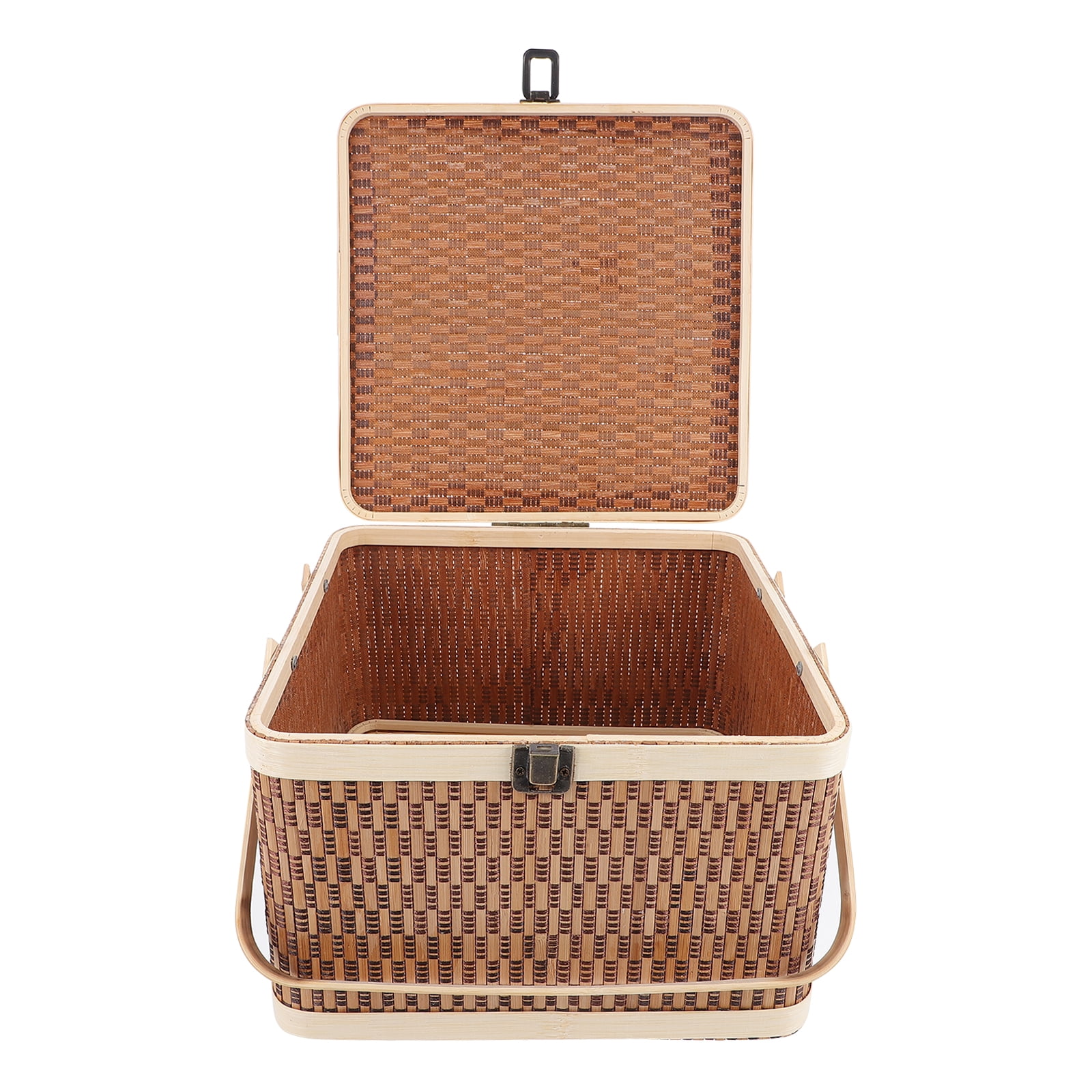 HOMEMAXS Light Brown Synthetic Fruit Basket for Storage Use Simple ...
