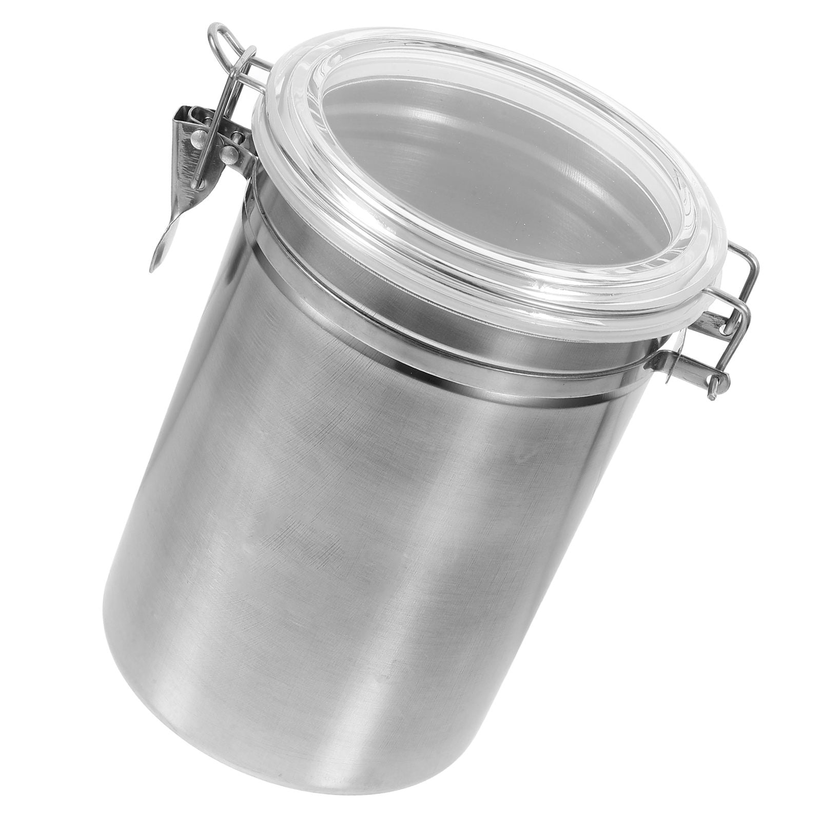HOMEMAXS Stainless Steel Airtight Canister Versatile Coffee Bean ...