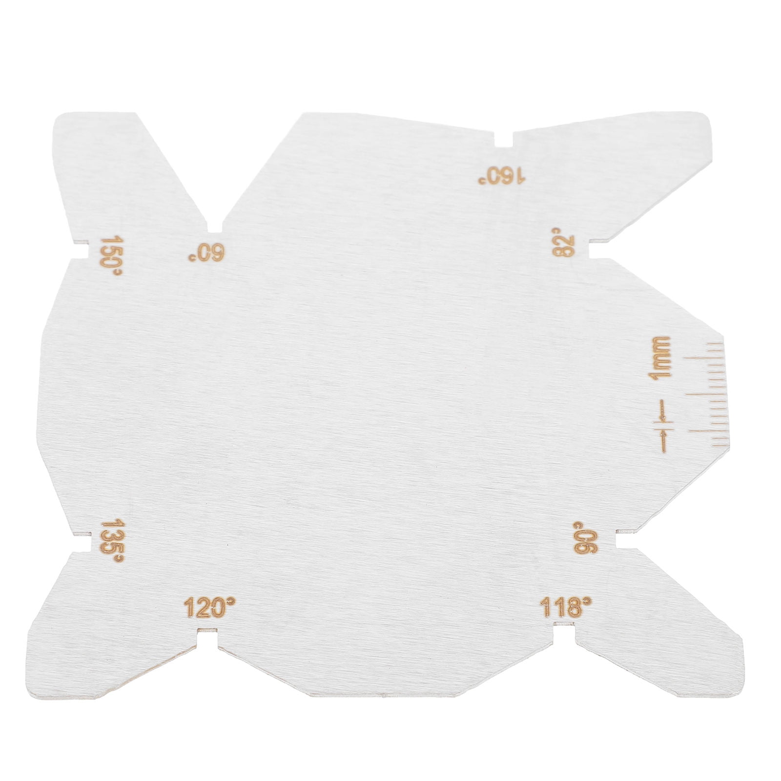 HOMEMAXS Stainless Steel Angle Gauge for Measuring with High Precision ...