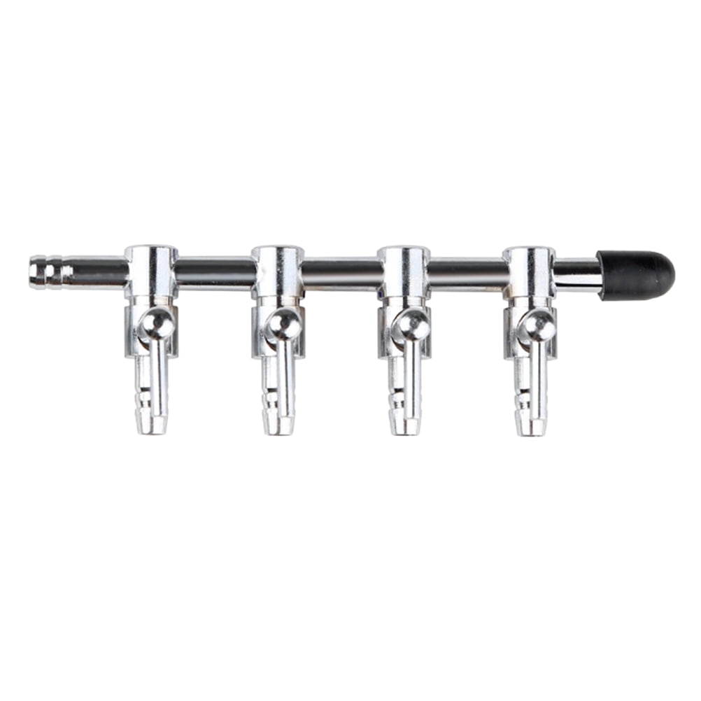 HOMEMAXS Stainless Steel Aquarium Outlet Inline Air Pump Flow Lever ...